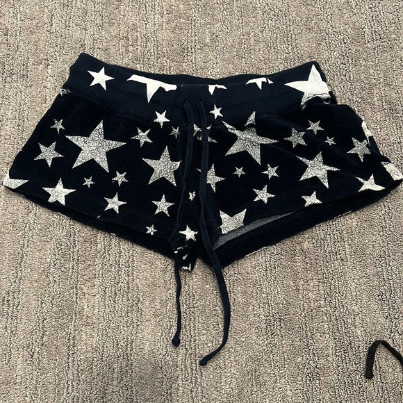 Hard Tail Shorts Hard Tail Womensjuniors Terry Shorts With Stars
